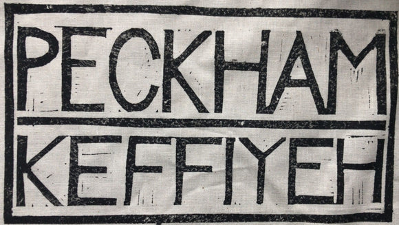 Hand block printed Keffiyeh Scarf (click below for full details ...